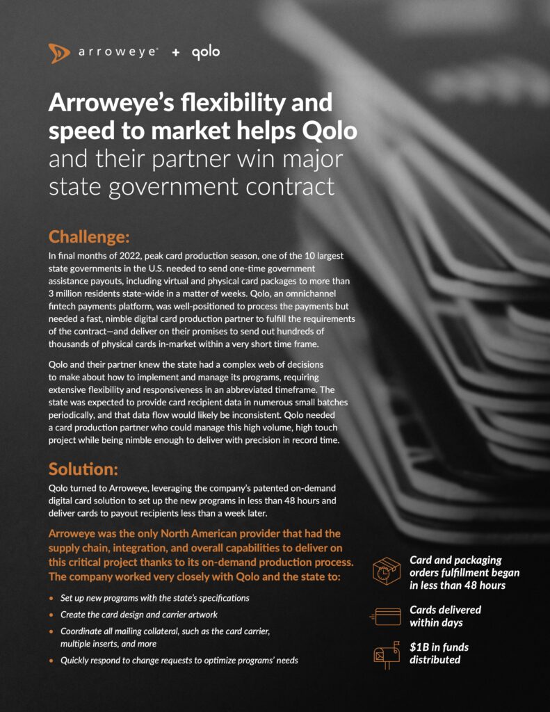 Case Study: Arroweye’s Flexibility and Speed to Market helped Qolo and ...