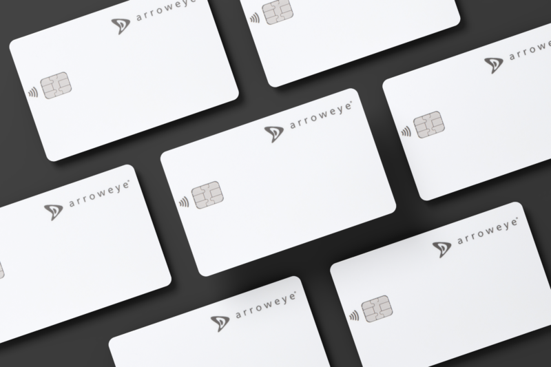 White Arroweye Card Multiple - Arroweye Solutions